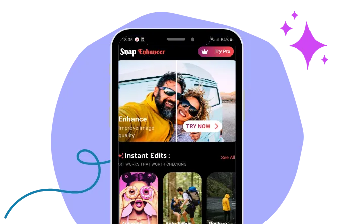 Snap Enhancer: Portrait Maker - AI Photo Enhancer & Colorizer